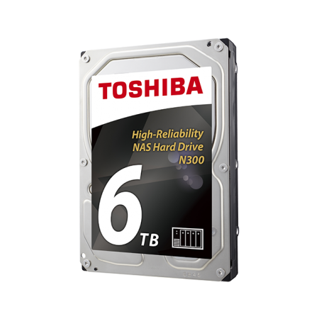 Toshiba launches high-reliability Hard Drive N300 for NAS with capacities of up to 6TB - EMEA