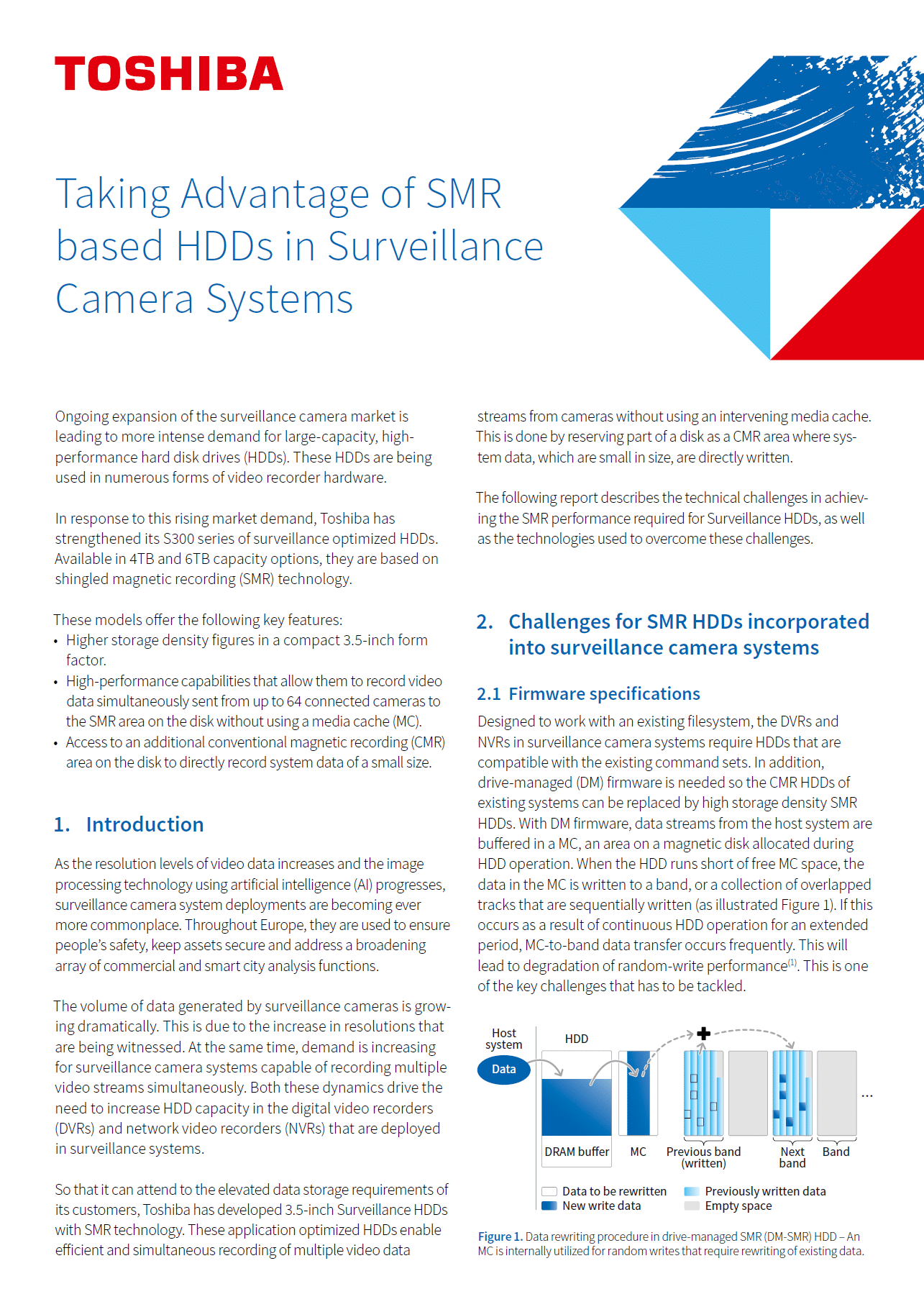 Taking Advantage of SMR based HDDs in Surveillance Camera Systems - EMEA
