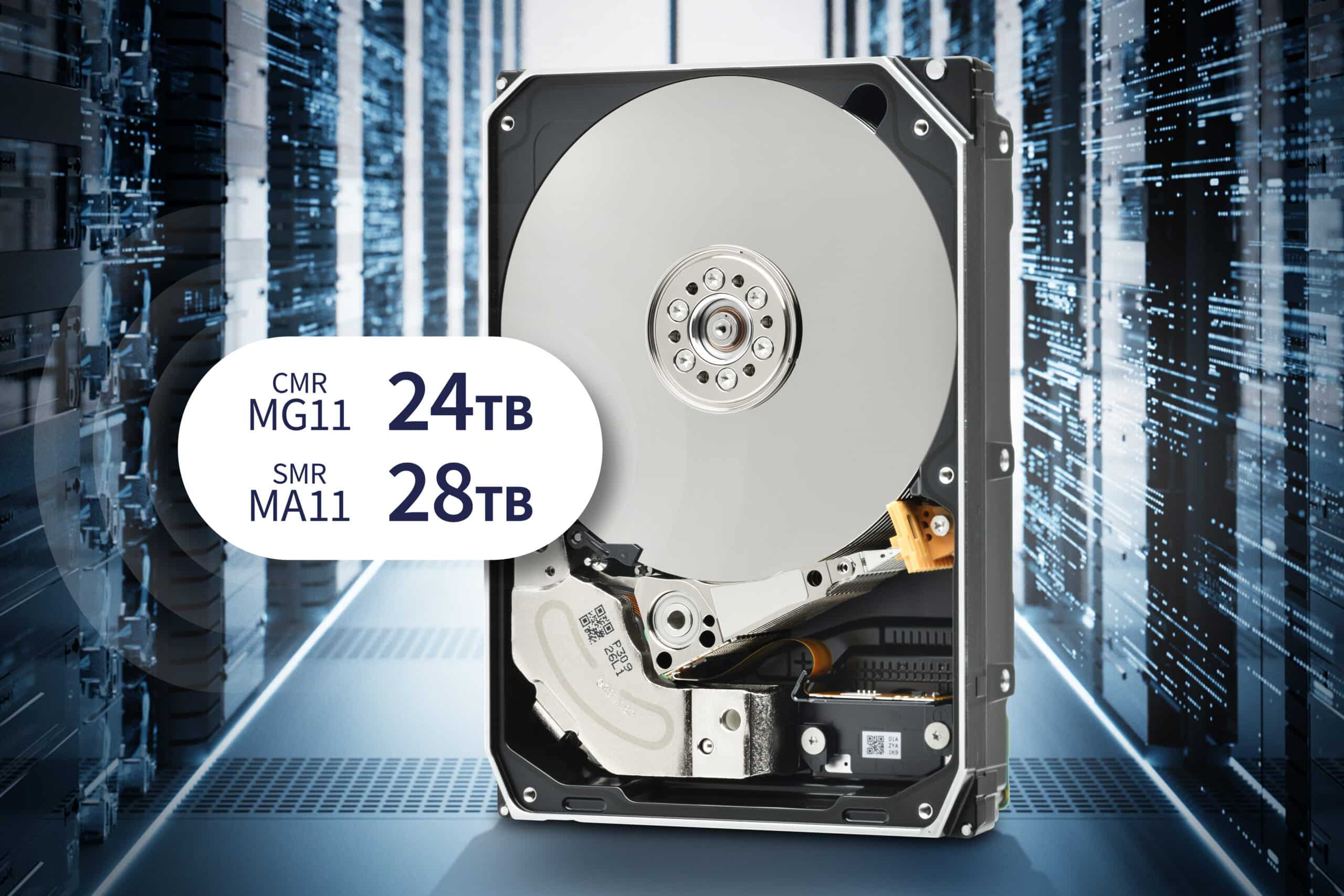 Toshiba lance les disques durs d'entreprise CMR 24 To et SMR 28 To - EMEA